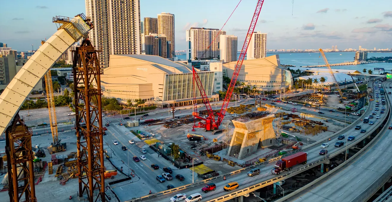 Signature Bridge Project Triggers Big Shift in Miami Highway Traffic ...