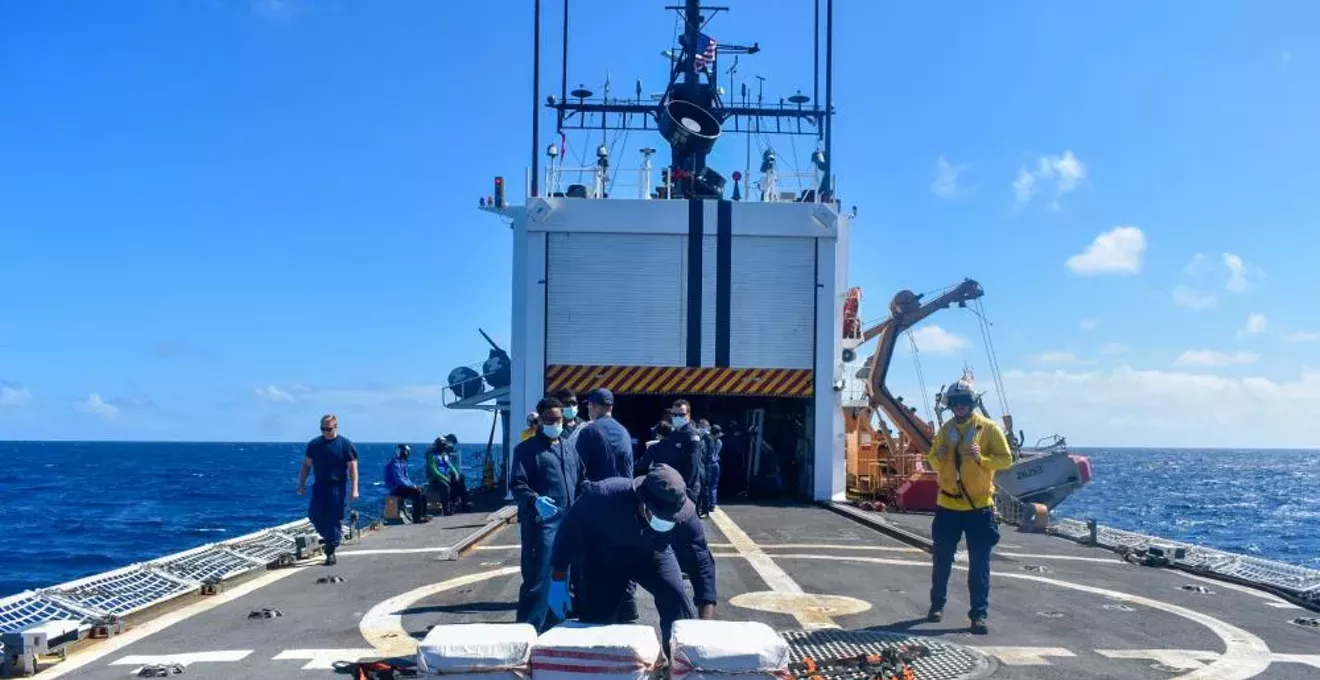 Four Men Indicted After Coast Guard Cocaine Raid Near Aruba | Miami New ...