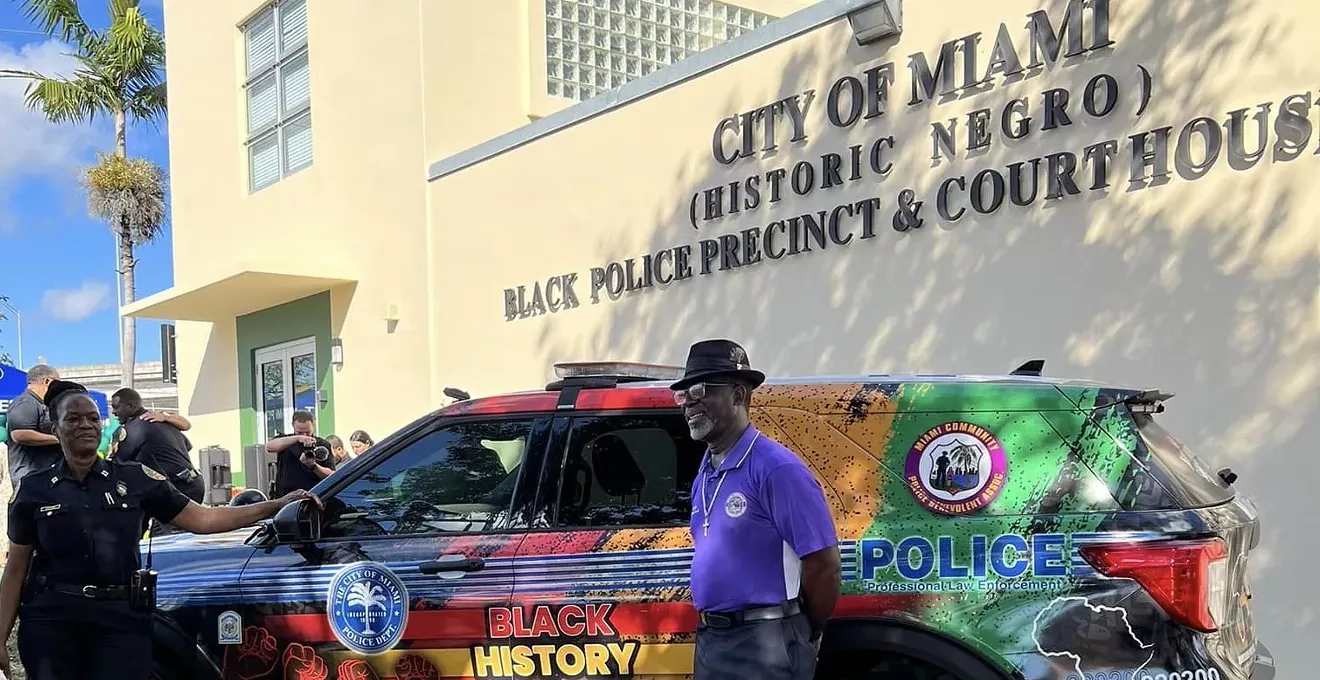 Miami's New Black History Police Car Raises Eyebrows | Miami New Times