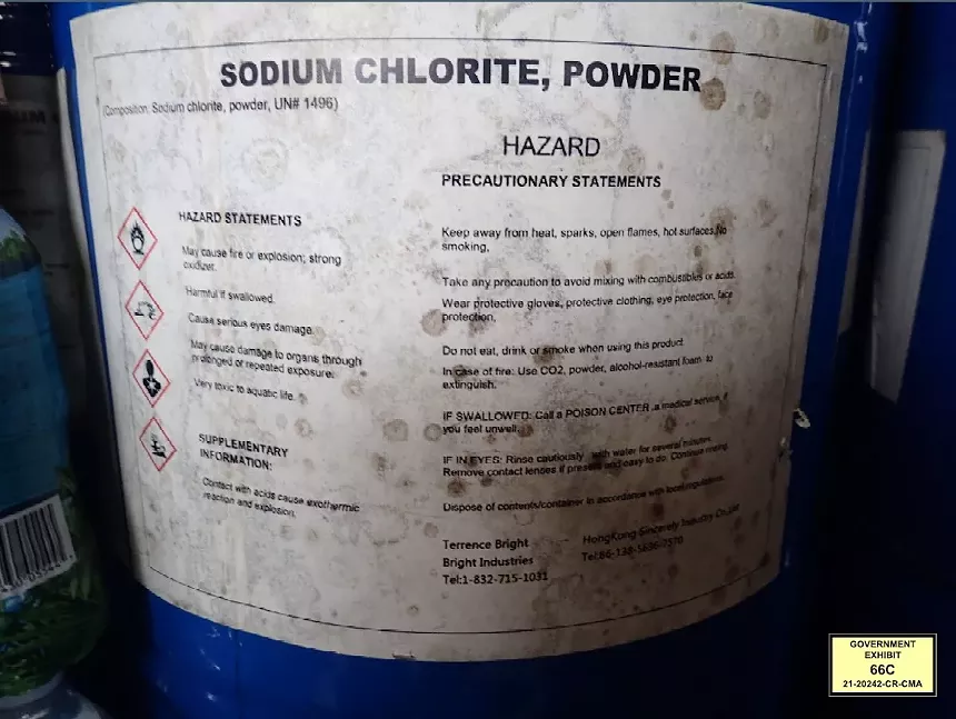 Mark Grenon, Sons Guilty of Fraud for Selling Bleach as COVID Cure ...